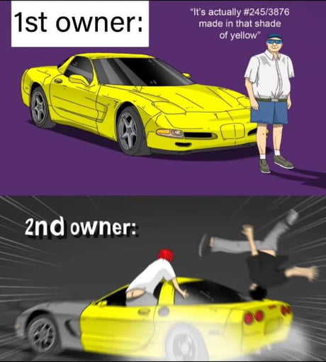 Corvette Funny Car Memes