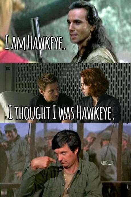 Best Funny hawkeye Memes - 9GAG
