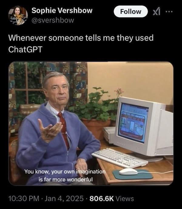 Mister Rogers always knows best. - 9GAG