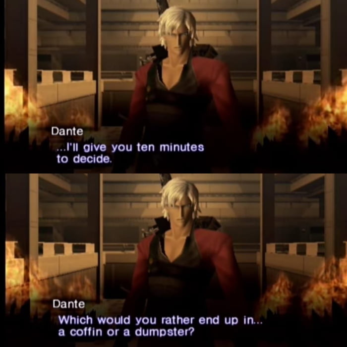 Featuring Dante from the Devil May Cry Series - 9GAG