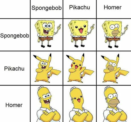 Homer with Pika face is quite disturbing, better not have him as a ...