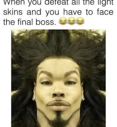 Light Skin Meme