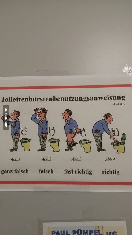 German toilet brush store