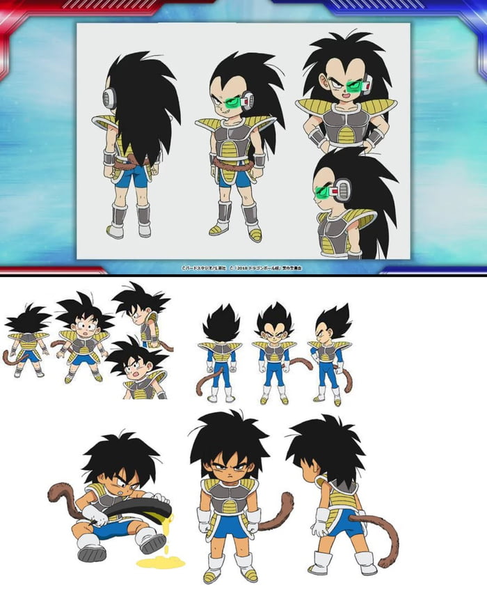 This is one of the most blessed character designs. Hail DBS Broly Movie ...