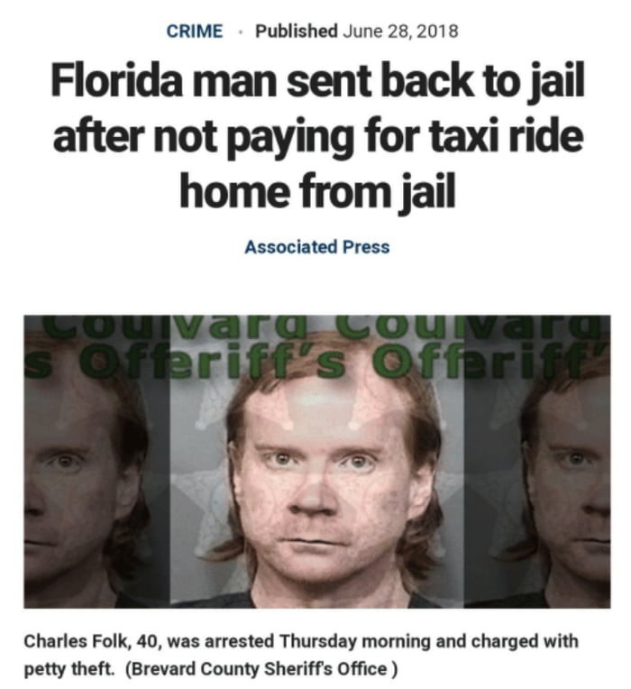 Florida Man, June 28 - 9GAG