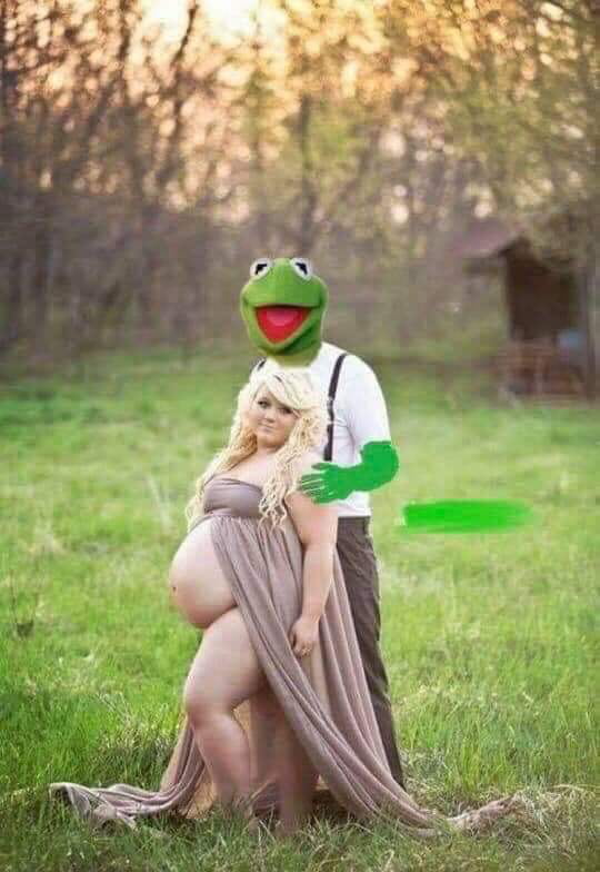 Kermit loves eating bacon - 9GAG