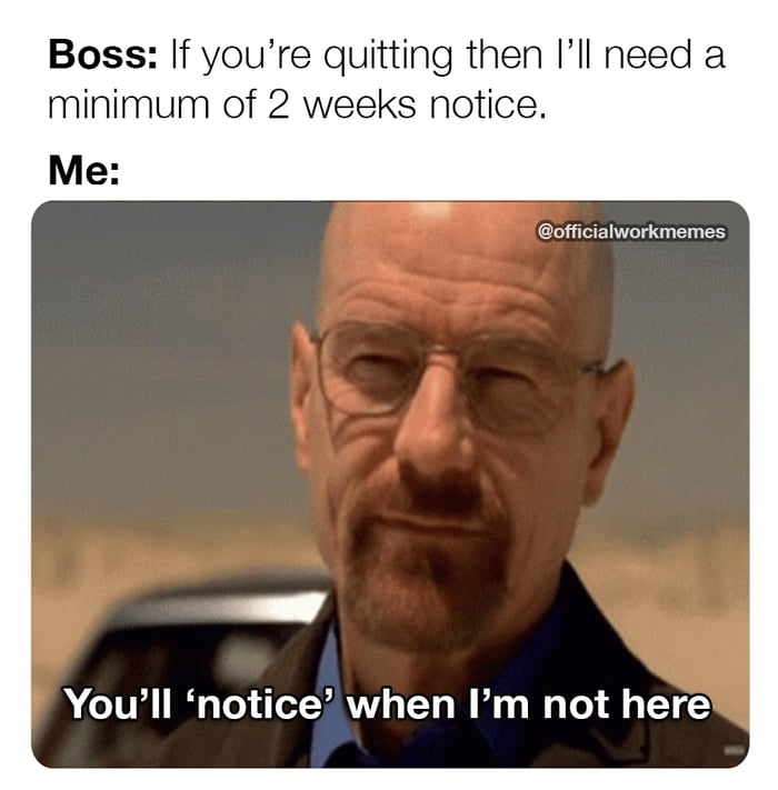 Bend over, I'll give your notice where you can feel it - 9GAG