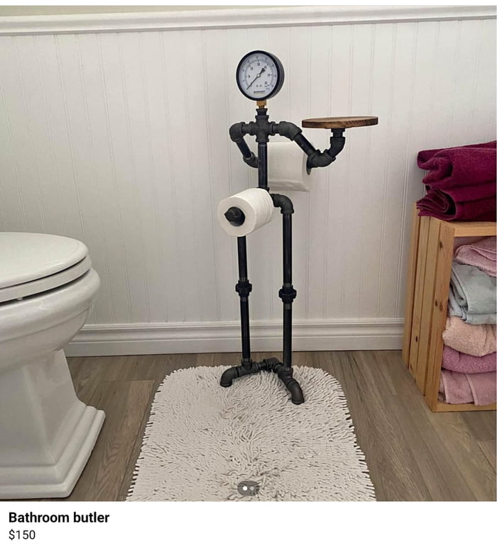 This bathroom butler - 9GAG