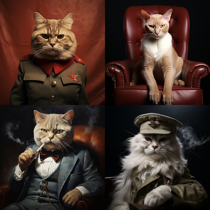 Cat that looks like world leaders - thecatalog.cat - 9GAG