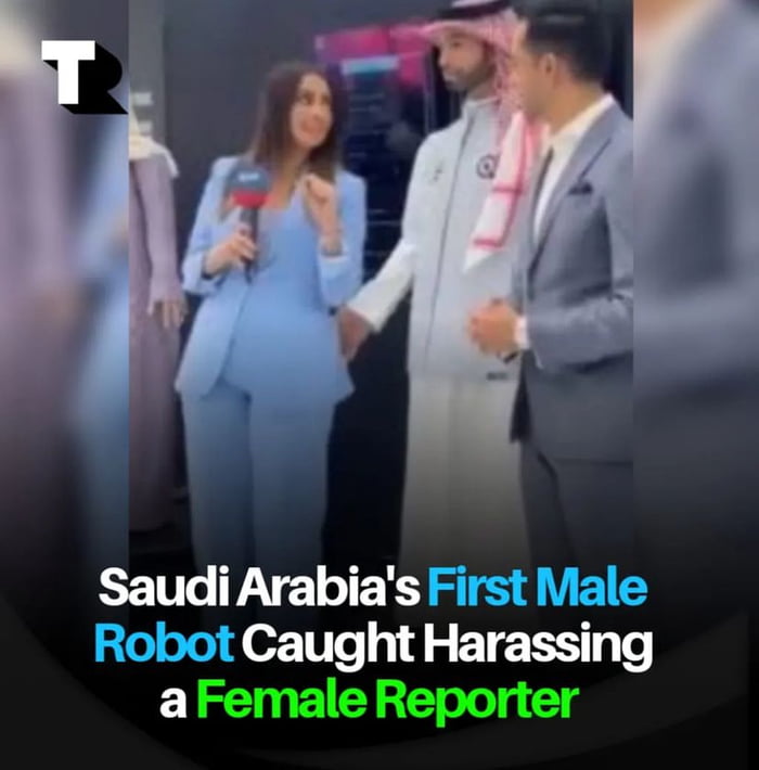 Saudi Arabia's first Al robot sparks controversy after a video of it ...