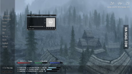 Skyrim UI: Desktop Edition : r/Rainmeter