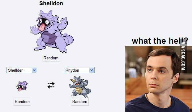 Shellder + Rhydon = Shelldon ? - 9GAG