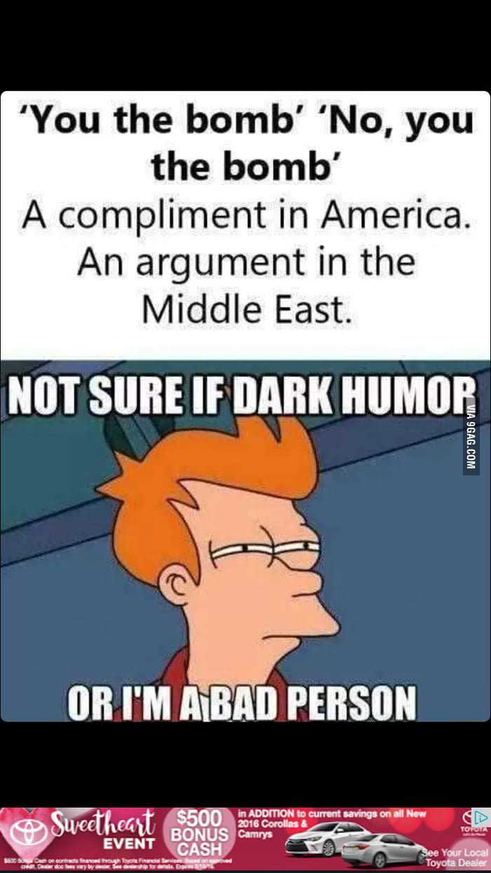 Dark humor? - 9GAG