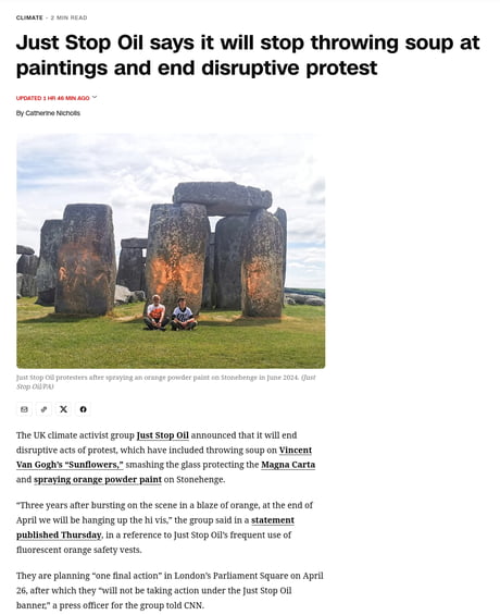 Best Funny just stop oil Memes - 9GAG