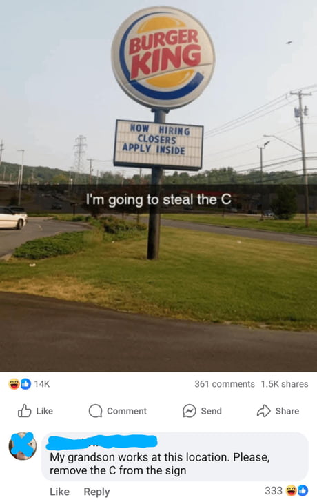 Best Funny burger king Memes - 9GAG