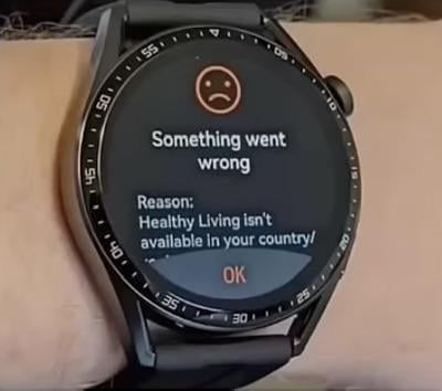 My watch says I'm not allowed to be healthy here. - 9GAG