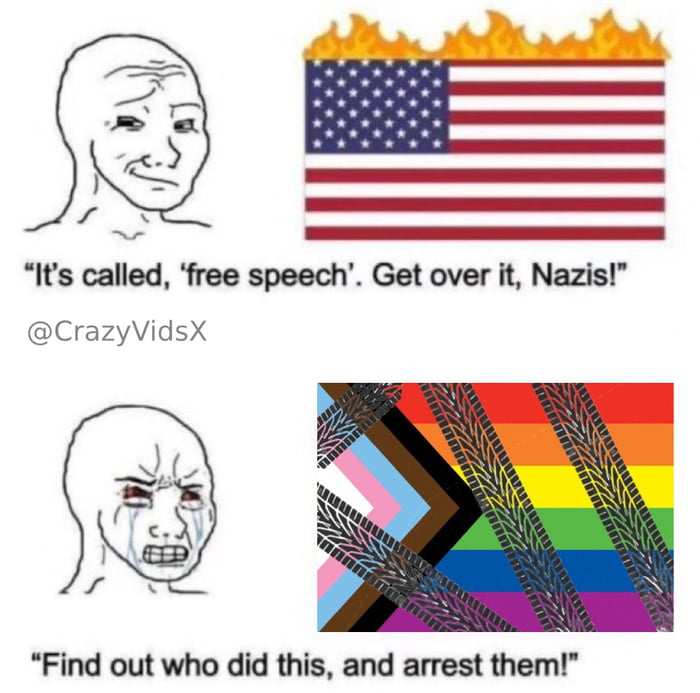 The idea of painting flags on the road is wastefully stupid. - 9GAG