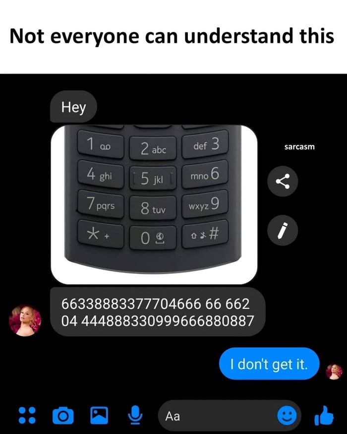 Only legends can decode this message. - 9GAG