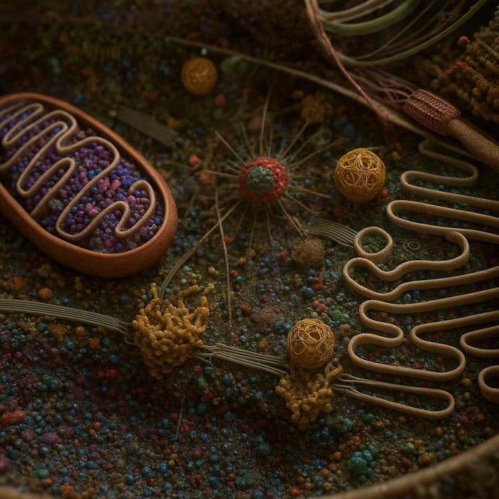 3d image of the inside of your cells - 9GAG