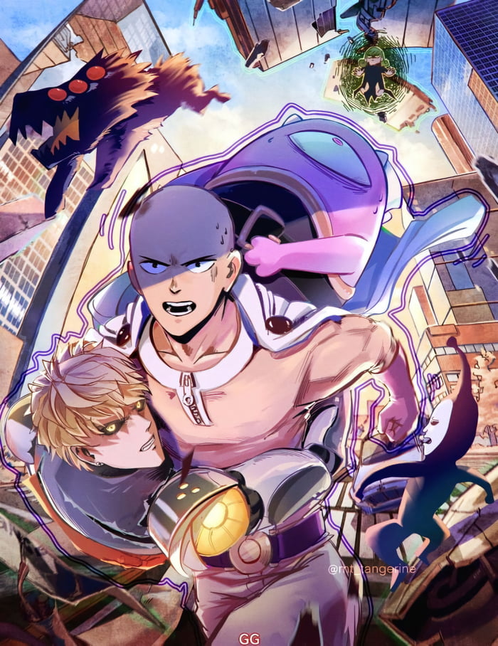 Posting One Punch Man pictures until season three comes out Day 279 - 9GAG