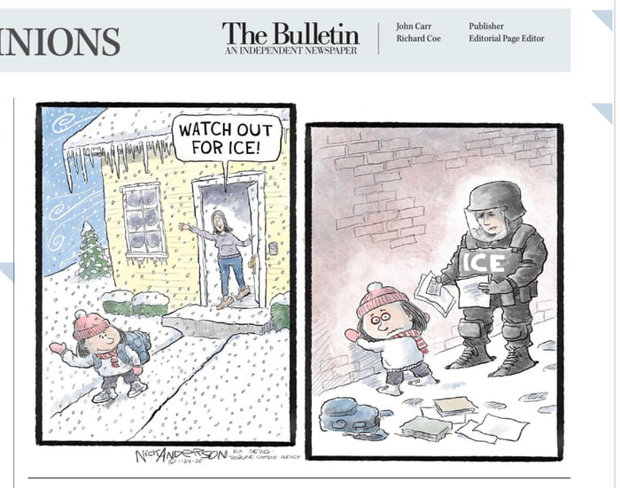 Thanks Nick Anderson for sad political humor - heard Chicago Schools ...