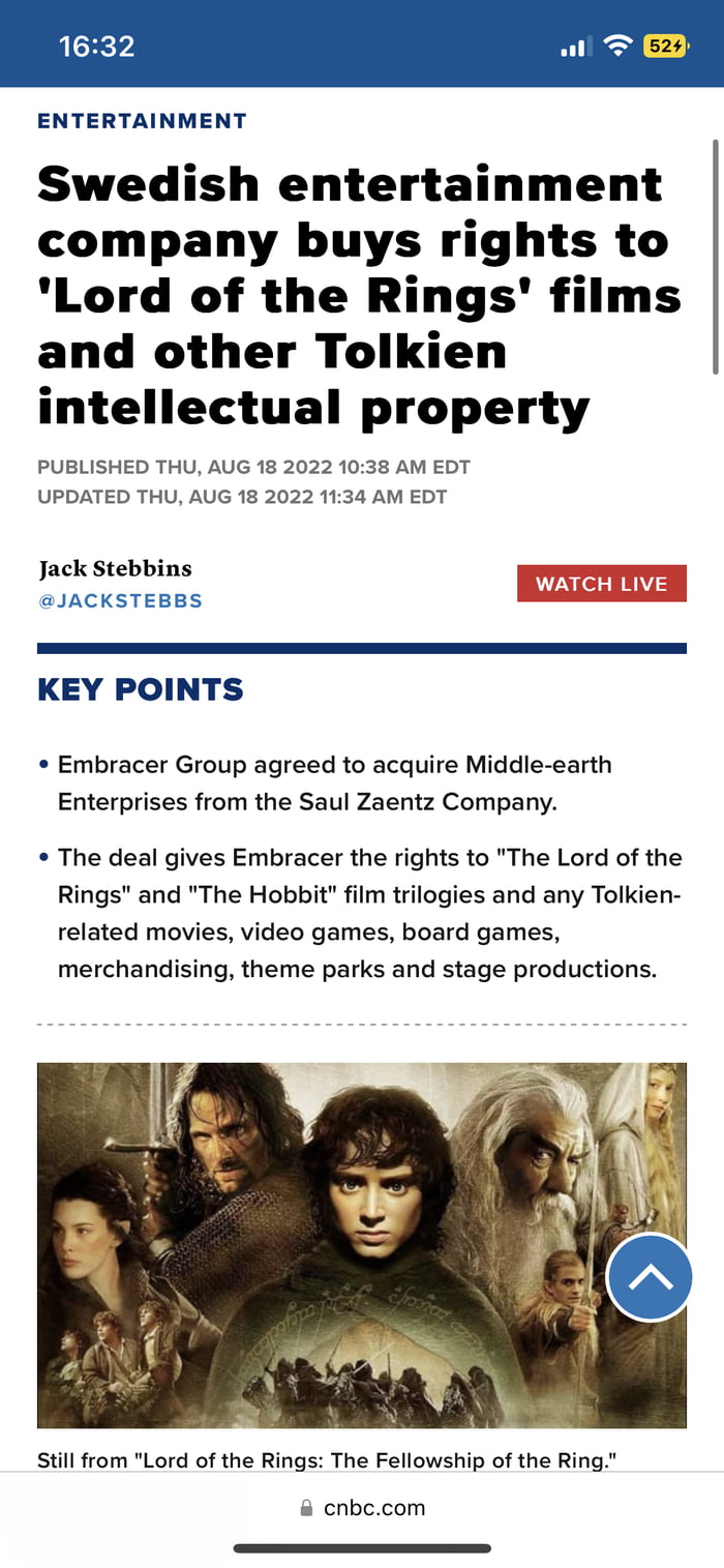 LOTR is Swedish now! 🇸🇪 - 9GAG