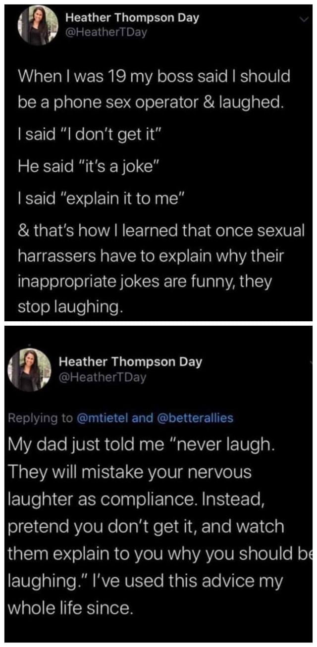 Don't laugh at her small dick jokes - 9GAG