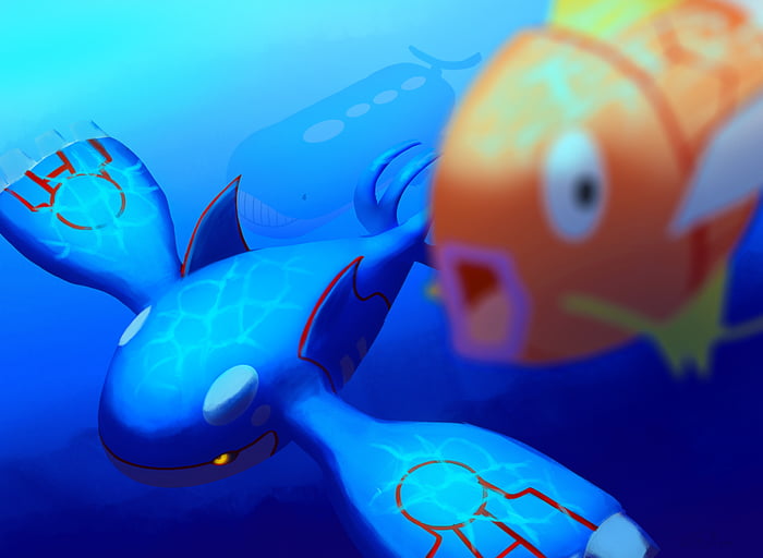 Kyogre Fanart - 9GAG