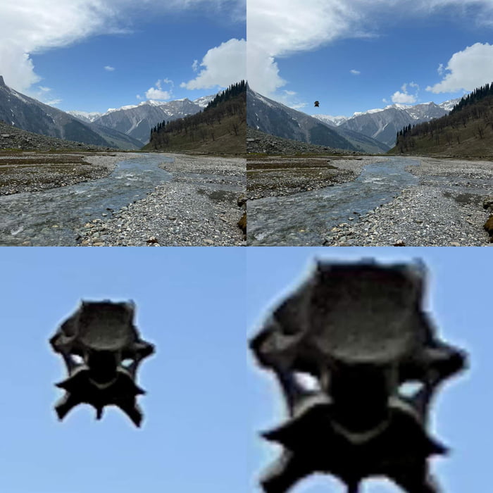 Any idea what's that thing? The person who clicked this photo said that ...