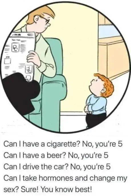 Woke parents and woke teacher logic - 9GAG