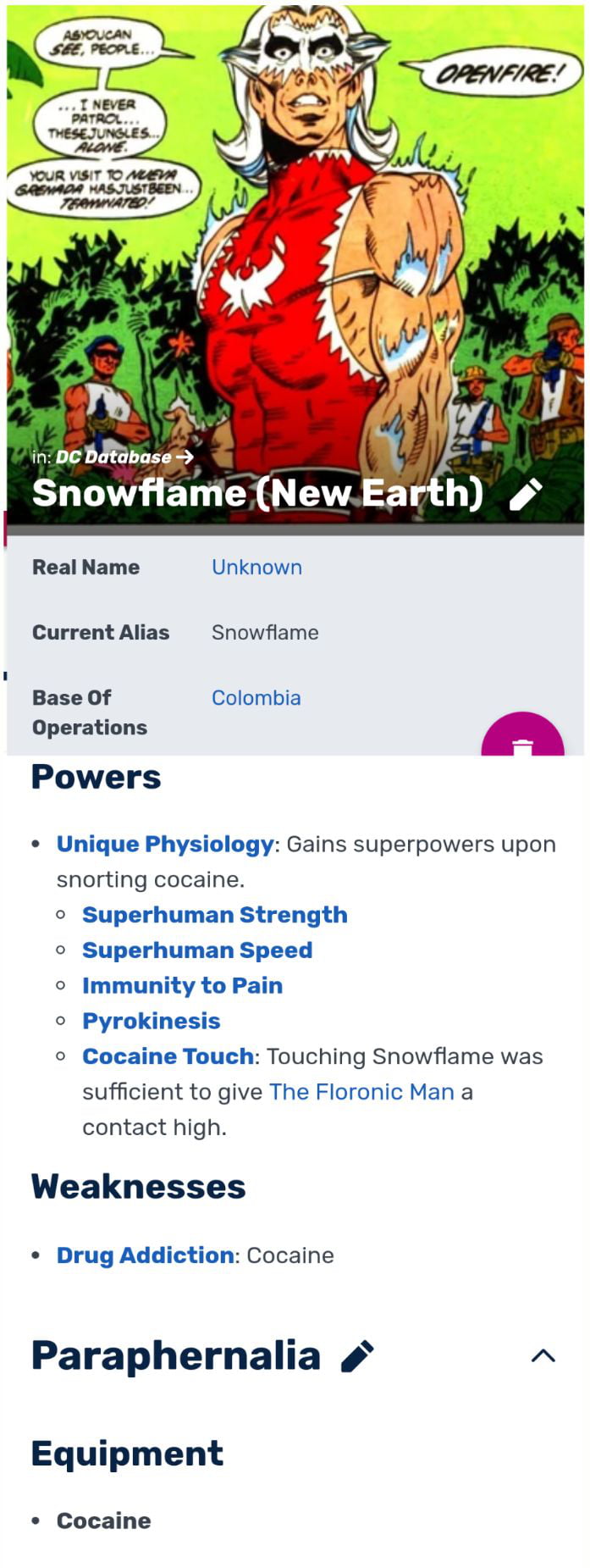 DC Snowflame - 9GAG