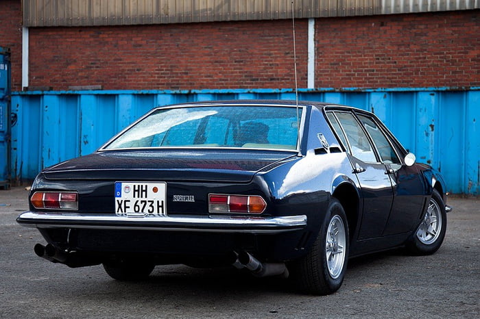 1968 Iso Rivolta Fidia S4. powered by 5.4L V8 and 300hp. Slogan back ...