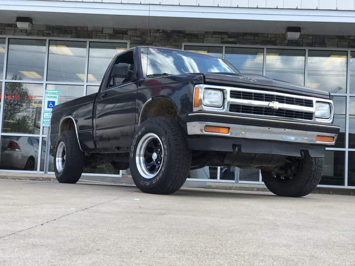 My next build. A 1992 Chevy s10 4wd. It ain't much, but it's honest ...