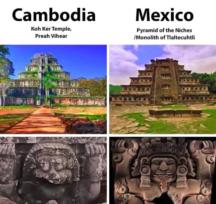 Koh Ker is impressive, indeed! It is interesting that those pyramids in ...