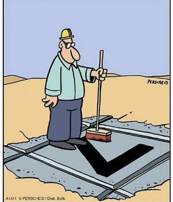 Bob hat a bad start in his new job as deminer - 9GAG