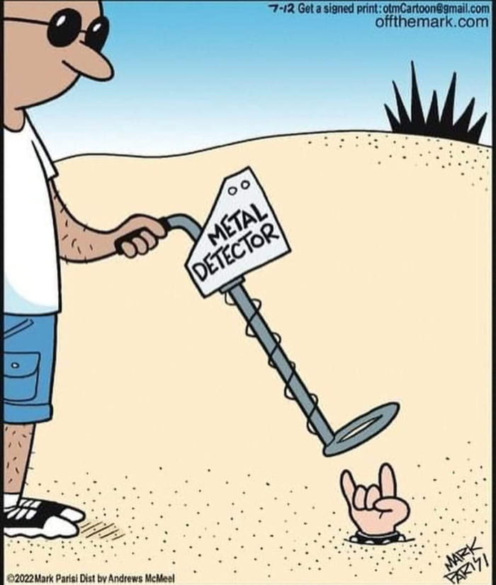 Metal detector - 9GAG