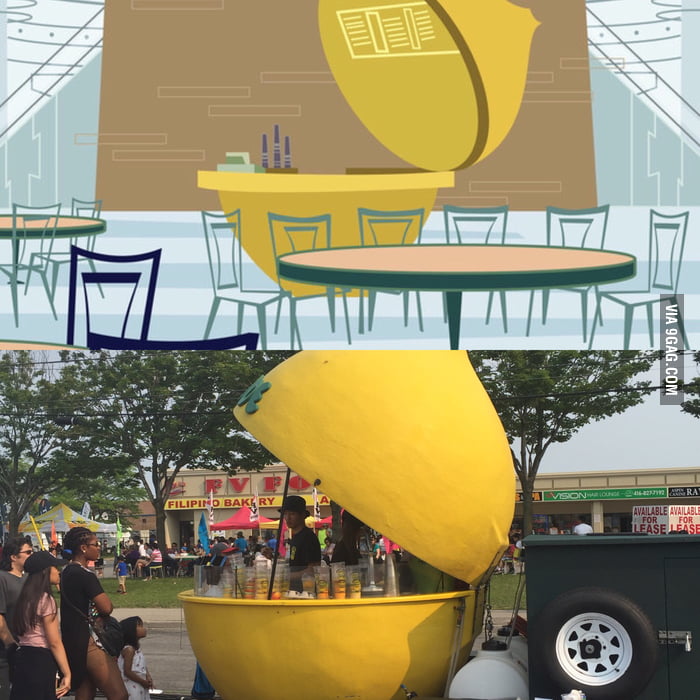 Remember the lemon stand from 6teen? - 9GAG