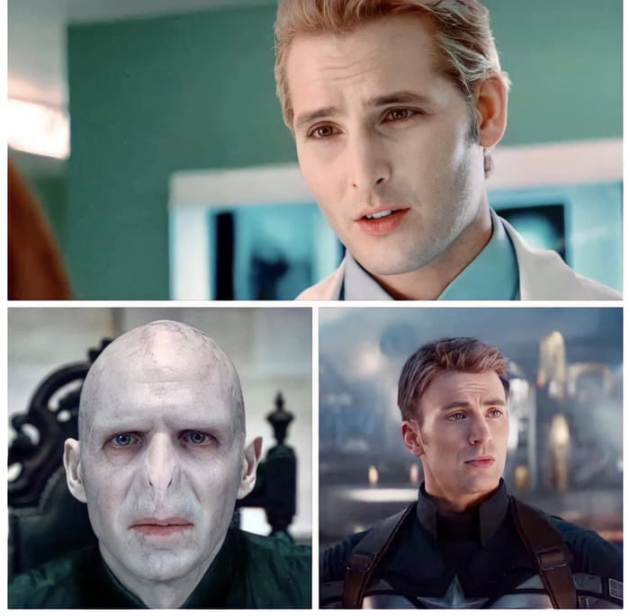 Carlisle from twilight looks like Voldemort was blended with the ...