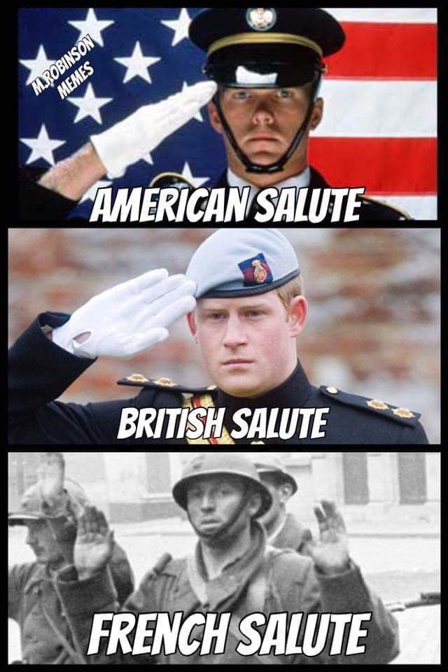 French Salute - 9GAG
