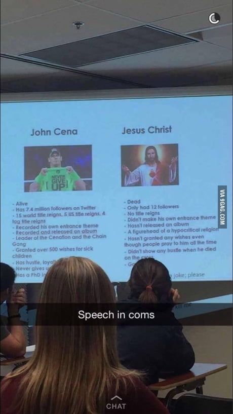 John Cena Vs Jesus