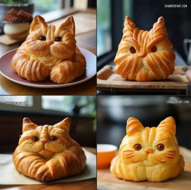 Cat Croissant - 9GAG