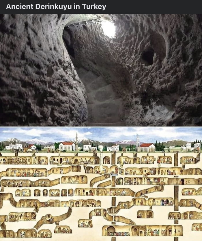 How do people breathe deep underground? - 9GAG