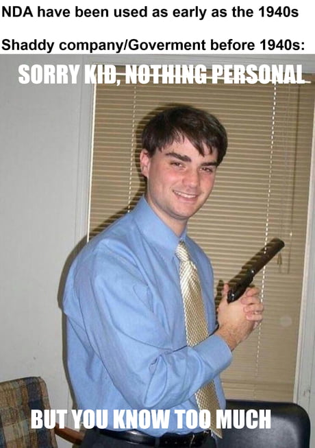 Best Funny non disclosure agreement Memes - 9GAG