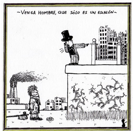 El violento siempre es el obrero, el pobre, los tratan como a menos que ...