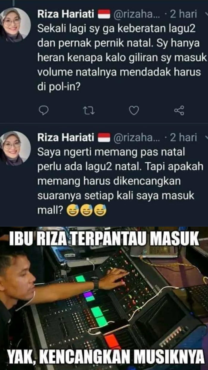 Semua demi ibu riza - 9GAG