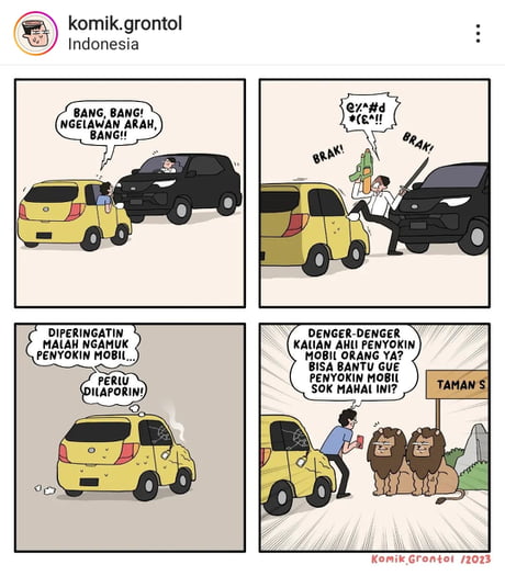 Memes Komik Panjul