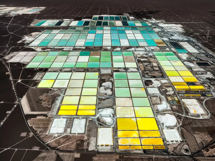 The production of lithium through evaporation ponds uses a lot of water ...