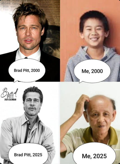 Best Funny brad pitt Memes - 9GAG