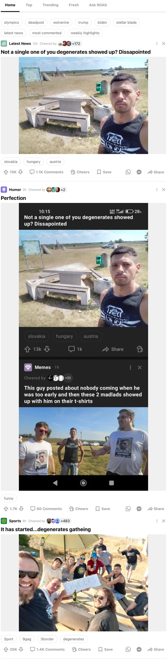 Smells like a new trend - 9GAG