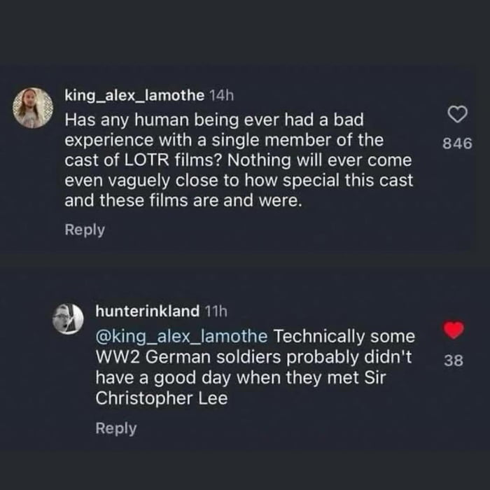 Sir Christopher Lee had a very interesting life before he became an ...